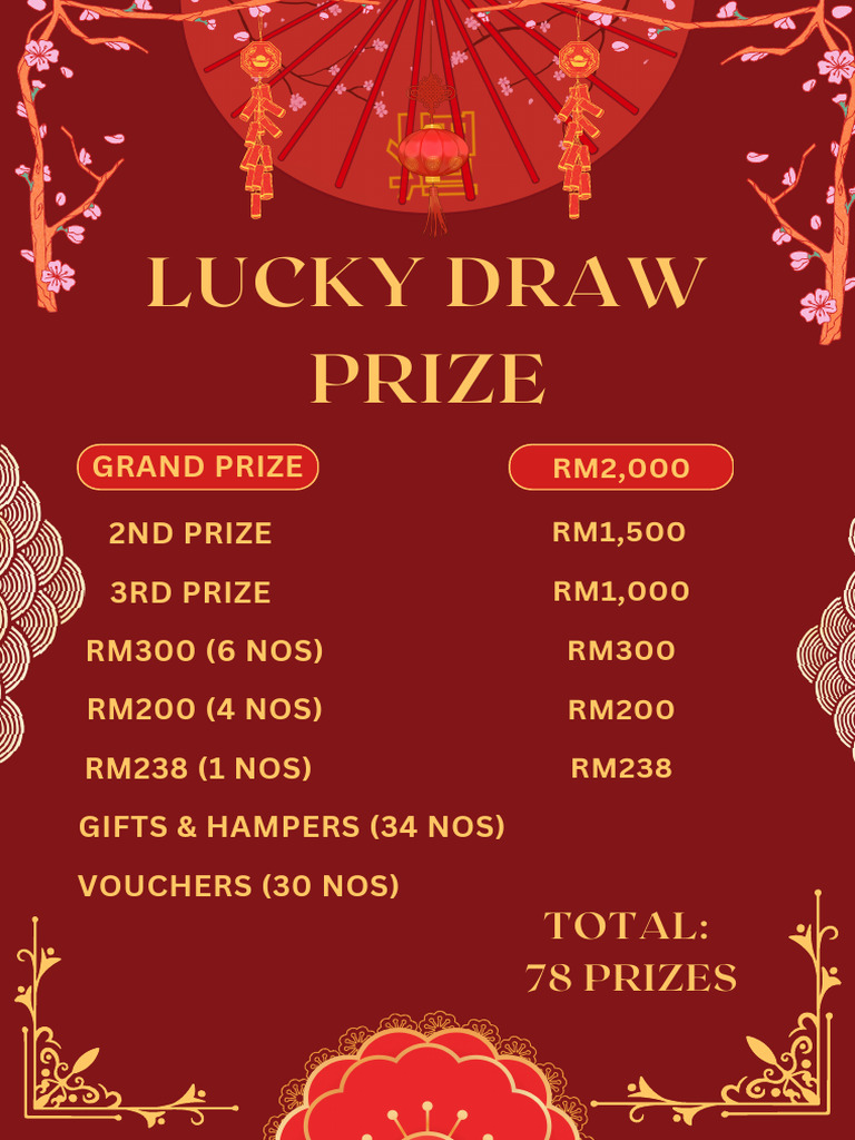 Lucky Draw Prize | PDF