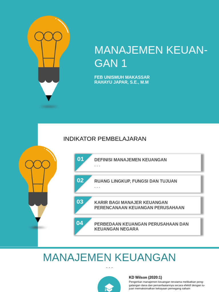 P-2 Manj Keuangan I | PDF