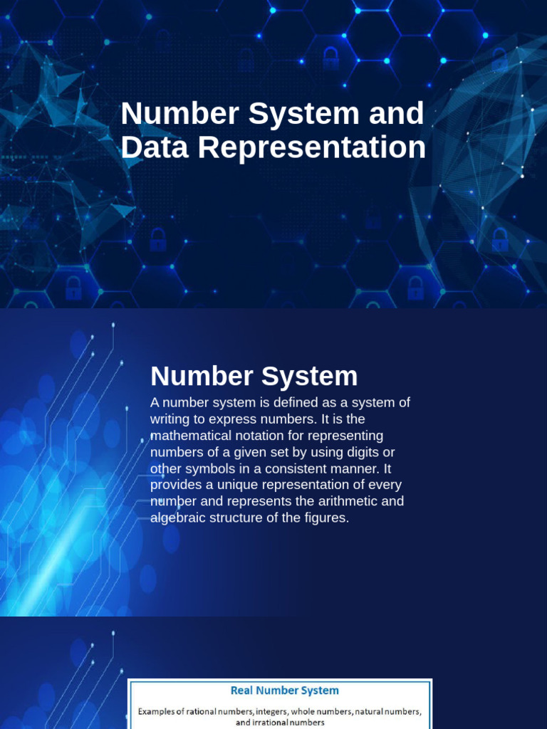 Number Systems and Data Representation | PDF | Numbers | Mathematics