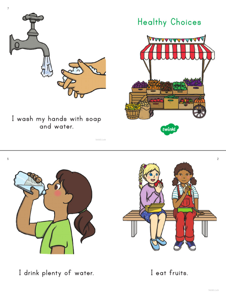 Healthy Choices Emergent Reader | PDF