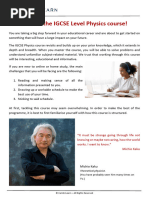 IGCSE Physics Formula Sheet (2023-2025) - Senpai Corner | PDF