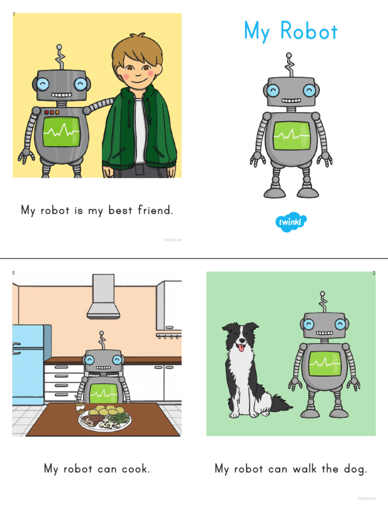 My Robot Emergent Reader | PDF