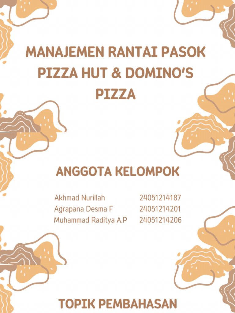 Manajemen Rantai Pasok Kel 3 Pdf