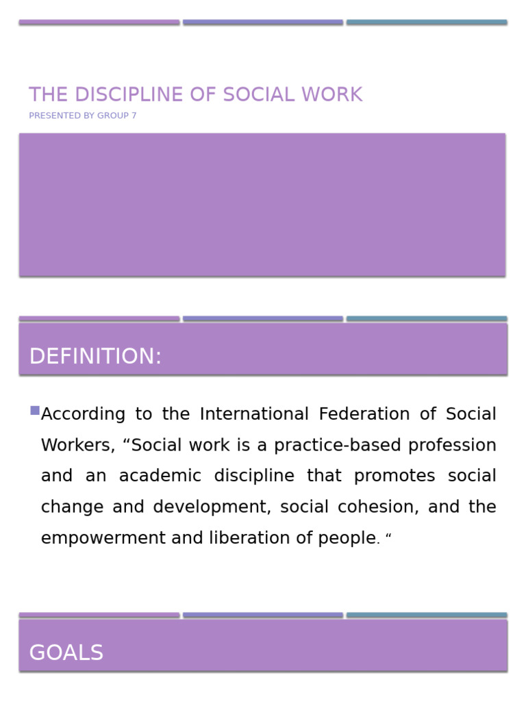Understanding Social Work Discipline | PDF | Social Work | Social ...