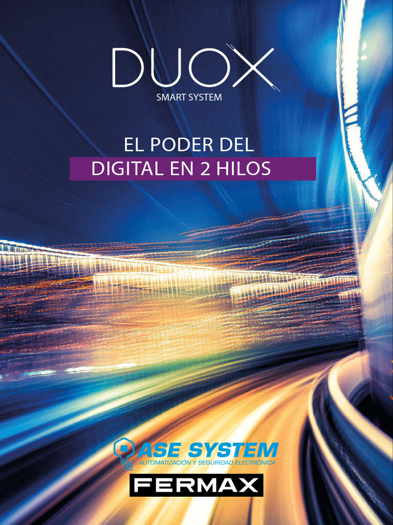 Catálogo Fermax Duox Ase System | PDF