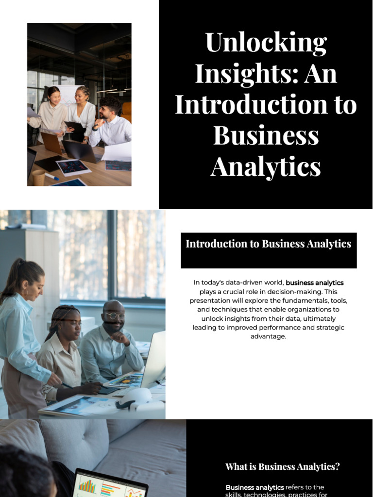 Slidesgo Unlocking Insights An Introduction To Business Analytics 20250130021944JcTH | PDF ...