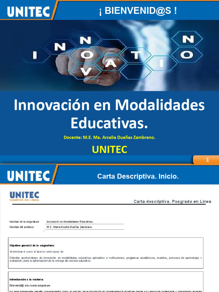 Tema 1 Ime Sep 2024 | PDF | Educación a distancia | Aprendizaje