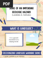 11 Warning Signs On An Impending Landslides | PDF | Landslide | Earth ...