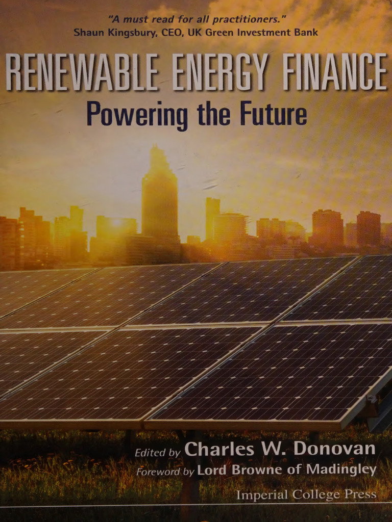 Renewable Energy Finance Insights | PDF | Capital Asset Pricing Model ...