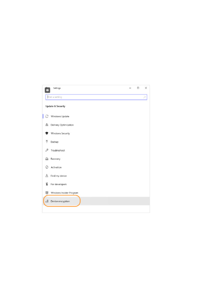 Device Encryption Setup Guide | PDF