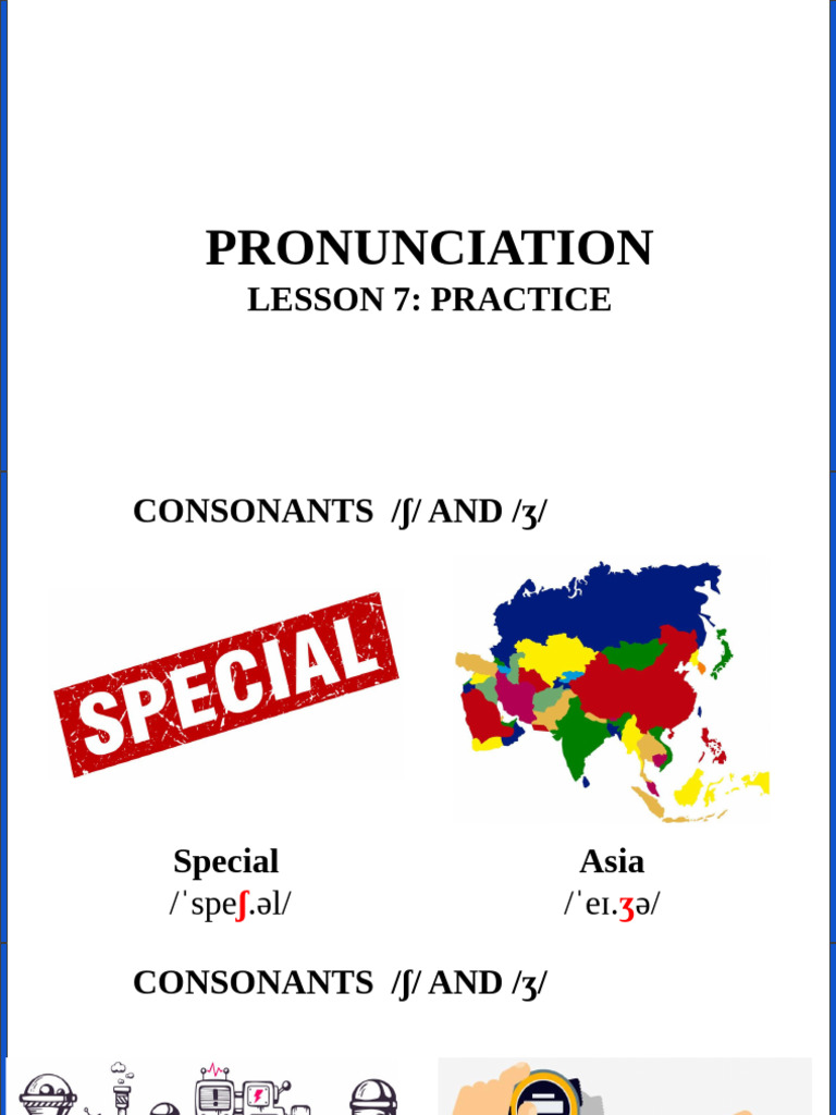 Pronunciation Practice for Consonants | PDF