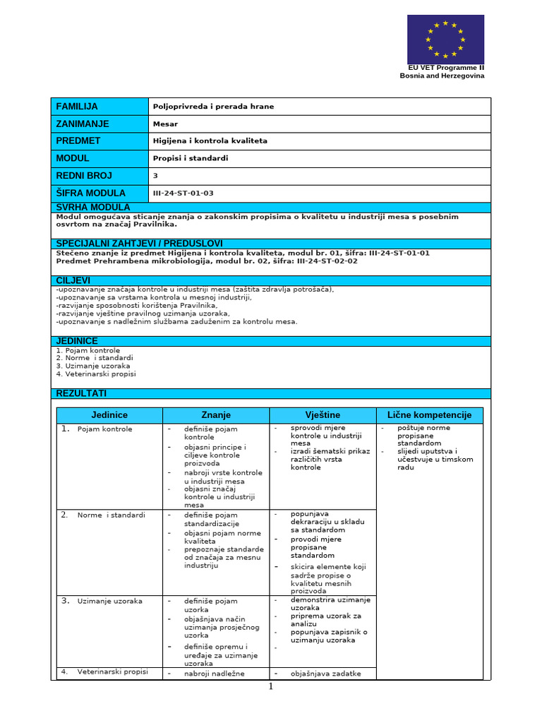 3. Propisi i standardi | PDF