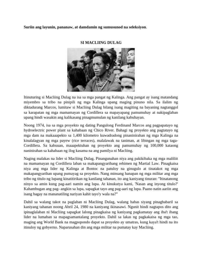 Aralin 2 Activity | PDF