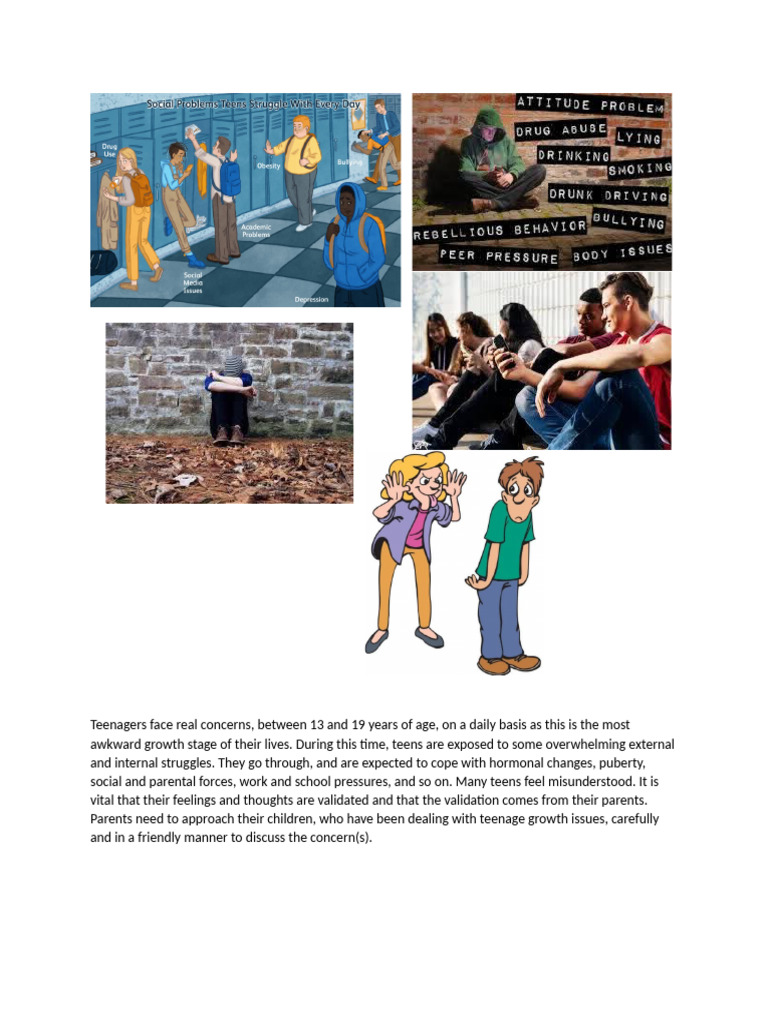 Navigating Teenage Challenges: A Guide for Parents | PDF | Adolescence ...