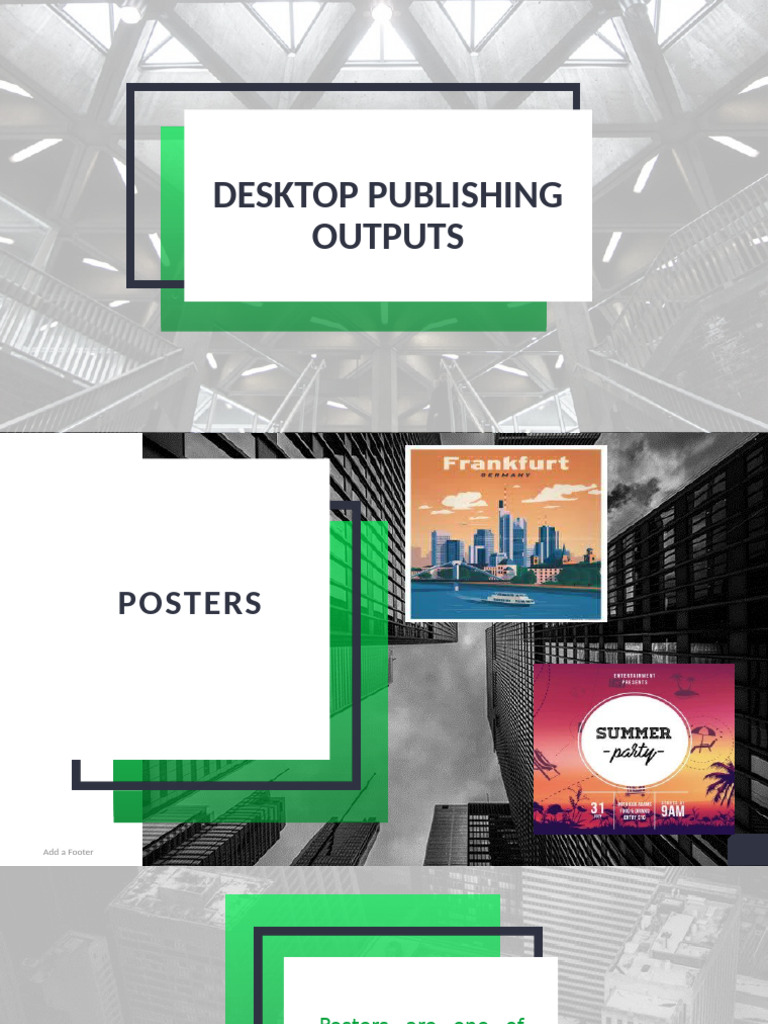 Desktop Publishing Outputs | PDF