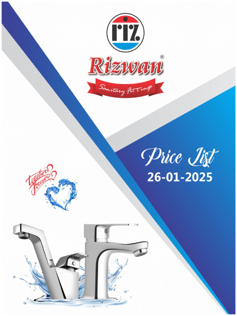 Rizwan Price List 26-01-2025 | PDF