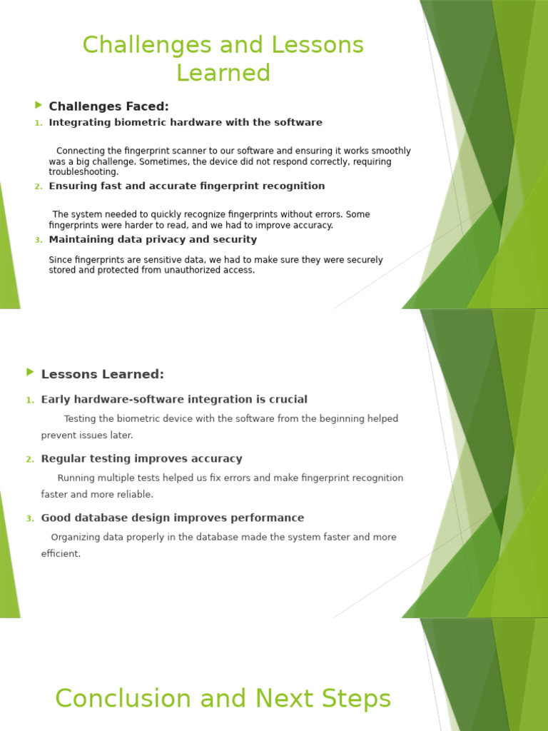 Challenges and Lessons Learned | PDF