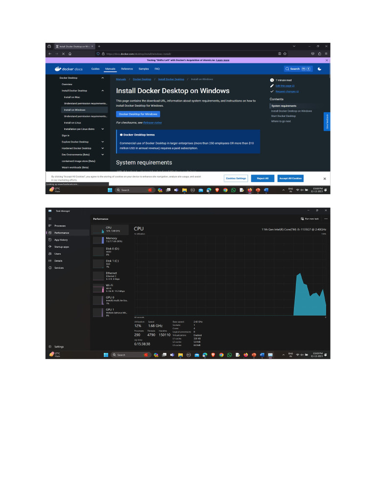 Dockers Screenshots | PDF