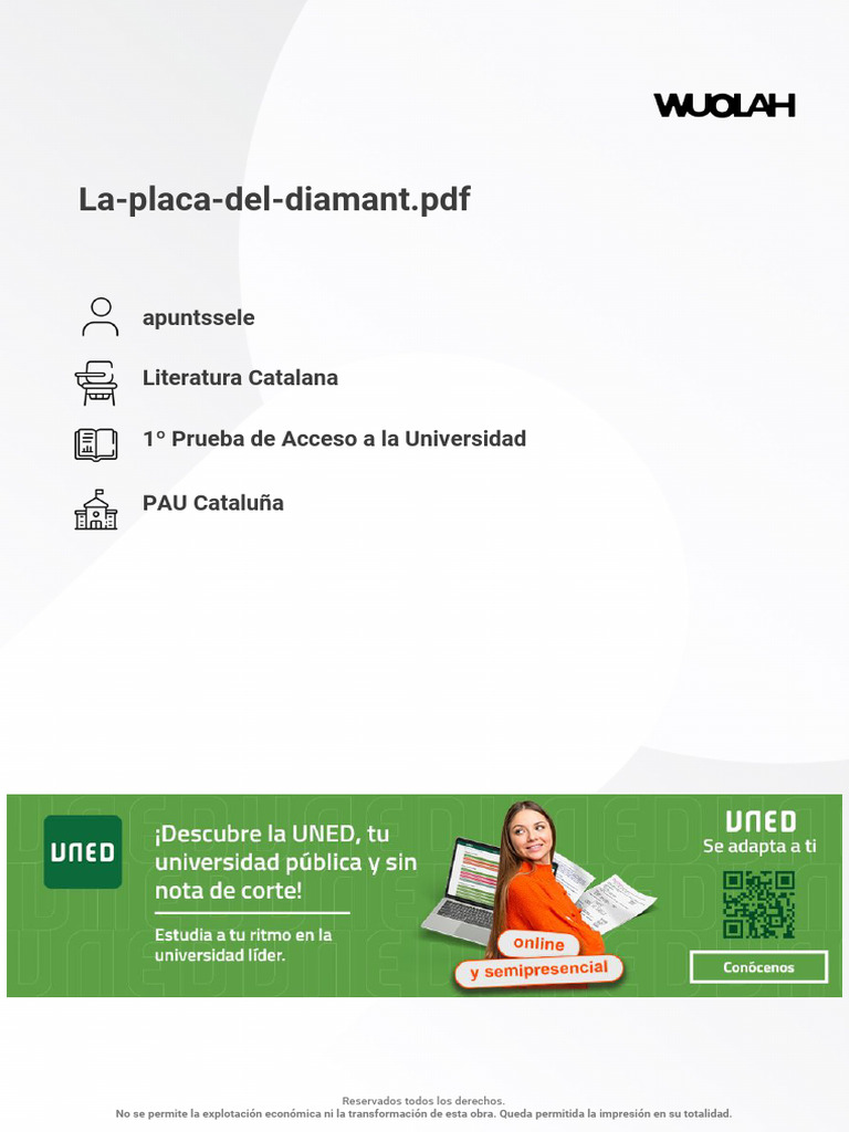 Estructura I Resums Sintètics | PDF