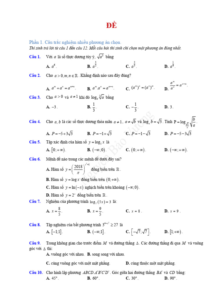ĐỀ 2 - GK2 - KNTT 11 (bản gửi) | PDF