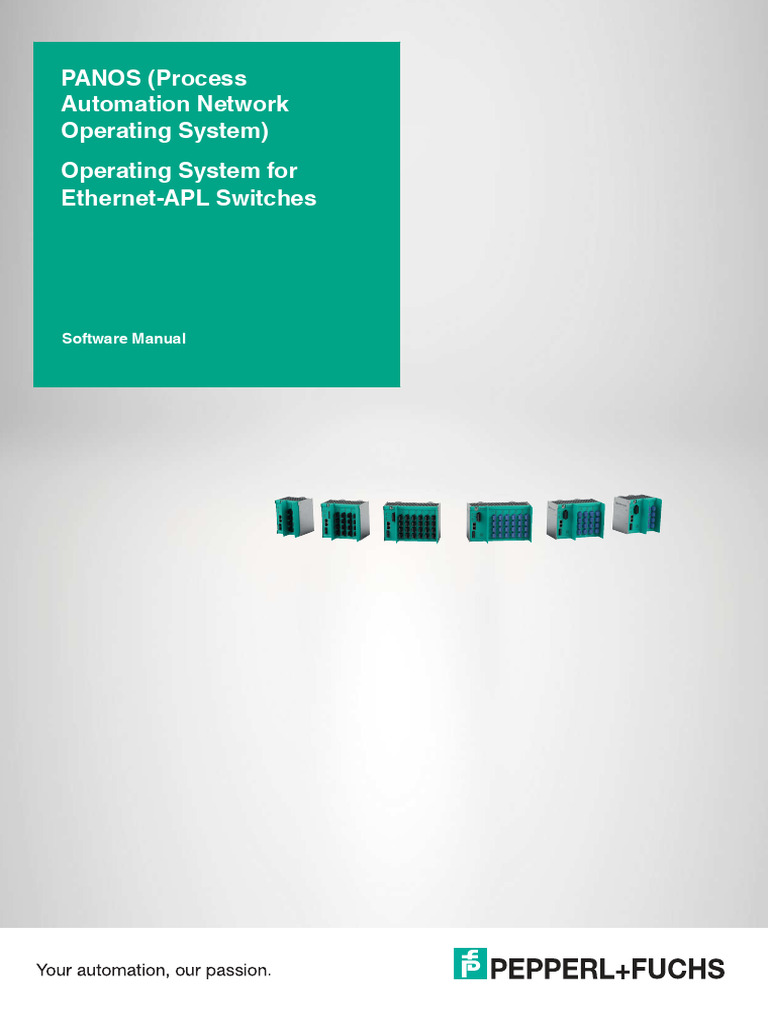 Switch APL Pepperl | PDF | Computer Network | Network Switch