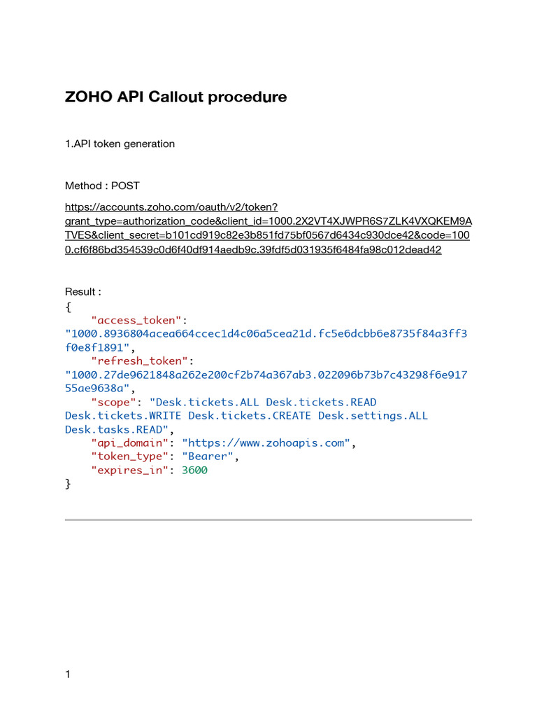 ZOHOAPIcallout Logic | PDF | Computing