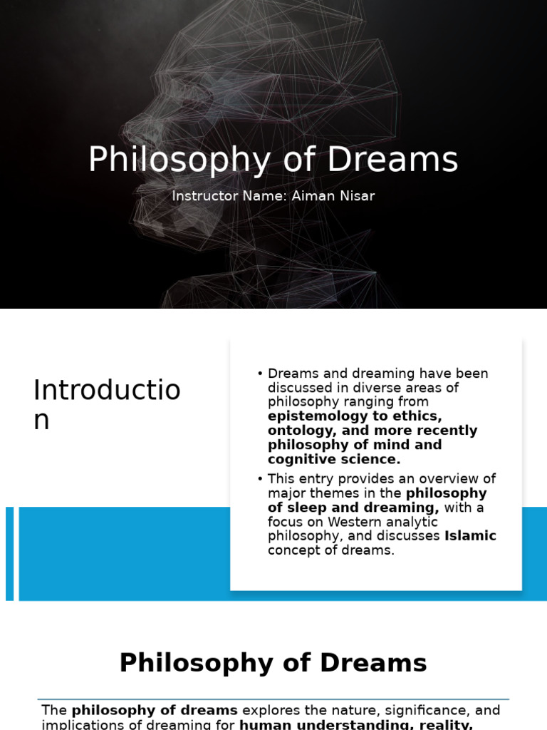 Philosophy of Dreams Overview | PDF | Dream | Sufism