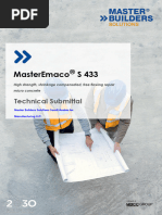 Basf Masteremaco S 488 v1 Tds | PDF | Corrosion | Concrete