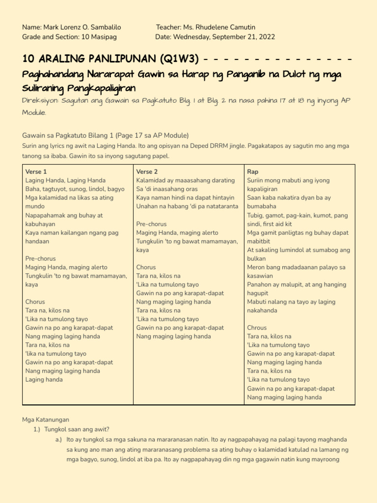 Ap 10 | PDF