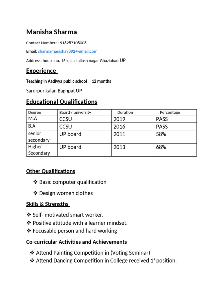 jatin sharma resume | PDF