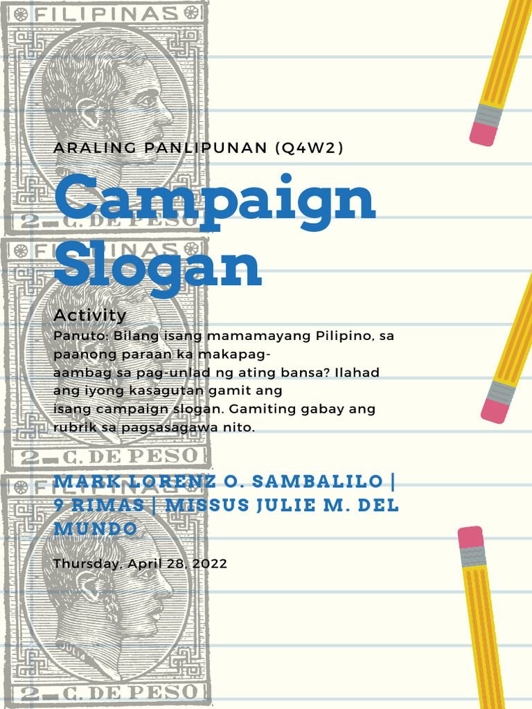 AP - Campaign Slogan (Q4W2) | PDF