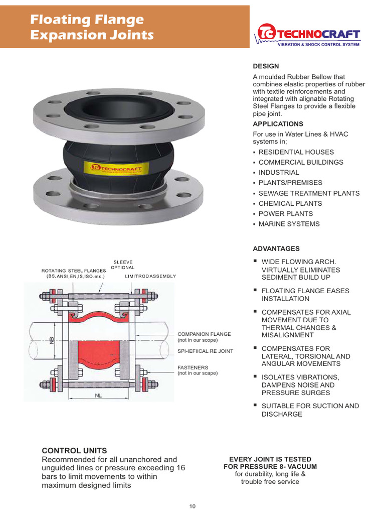 REJ With Floating Flanges | PDF | Mechanical Engineering | Materials