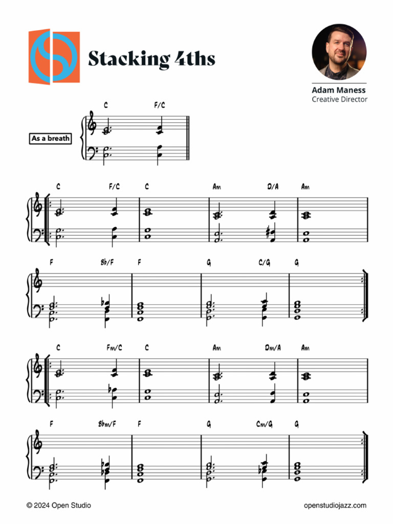 Stacking 4ths – Adam Maness | PDF