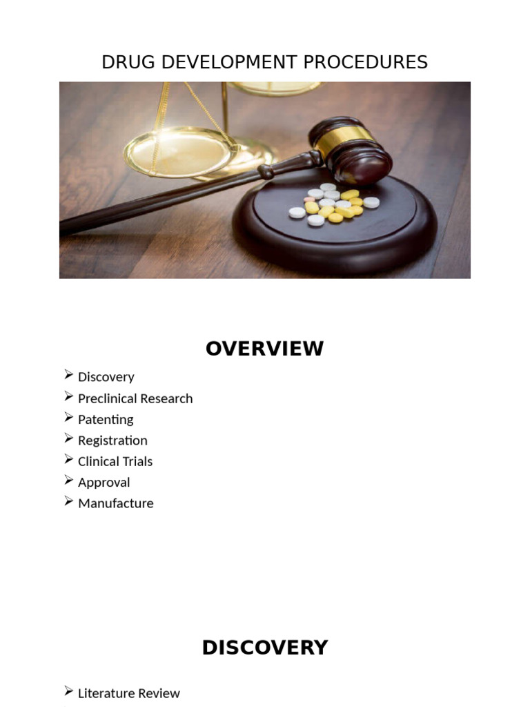 Drug Development Process Guide | PDF | Clinical Trial | Drug Development