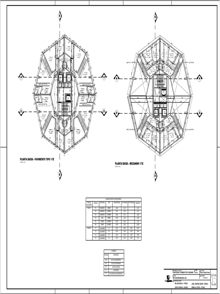 Prancha 05 - Pavimento Tipo e Mezanino | PDF