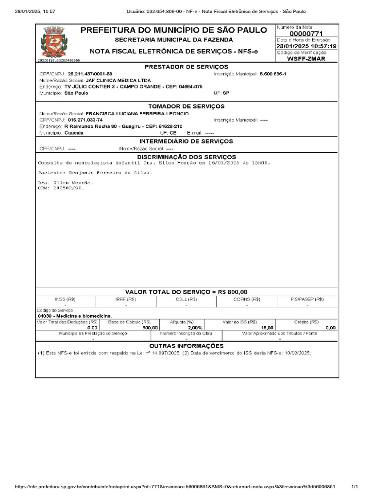 NF 01.2025 - Francisca Leoncio - Benjamin | PDF