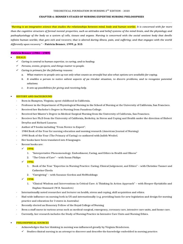 TFN Notes Chapter 6 (Unfinished) | PDF | Expert | Knowledge