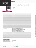 Product Data Sheet: Circuit Breaker Compact NSX630N - Micrologic 2.3 ...