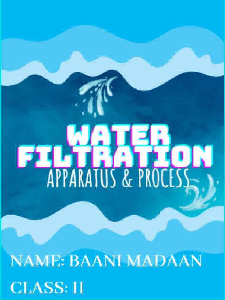 Water Filtration Process Explained | PDF