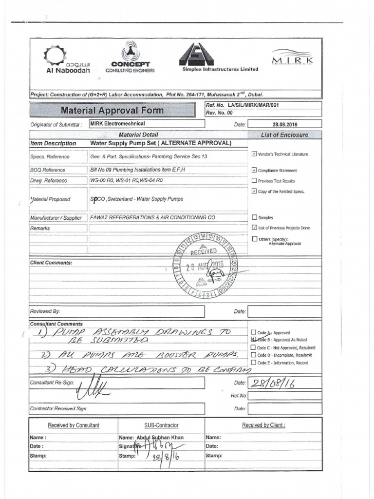 Project Approvals | PDF