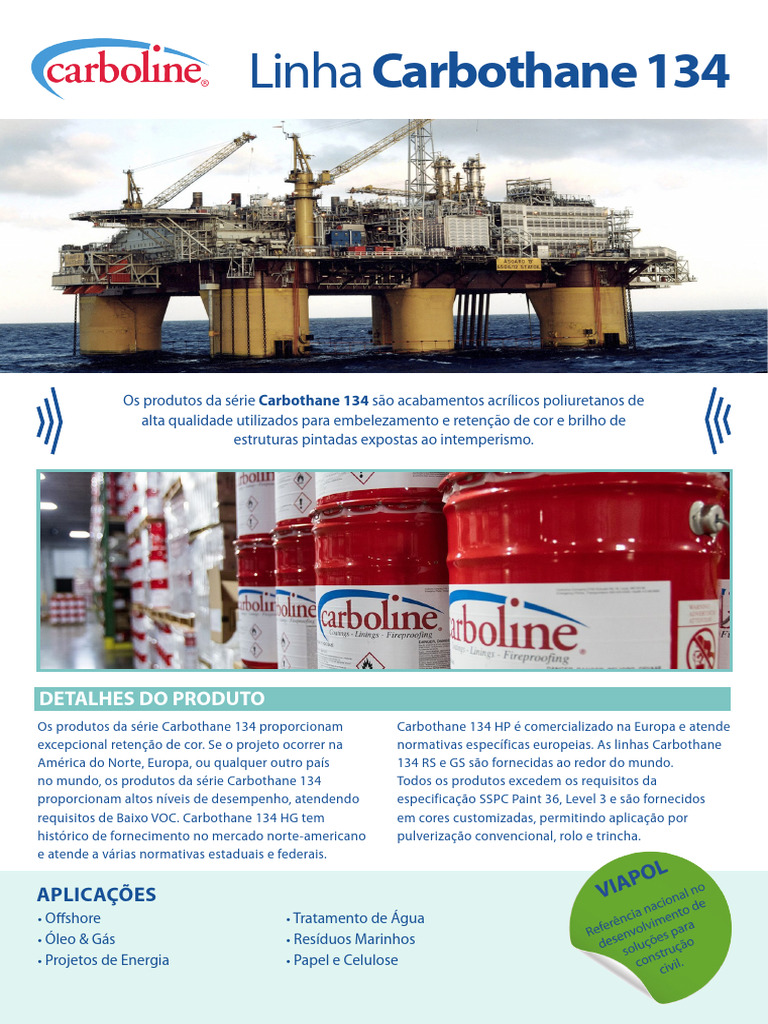 Carbothane 134: Acabamentos de Alta Performance | PDF