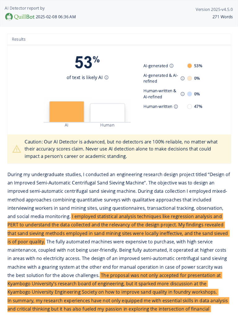 AI Detector - QuillBot AI | PDF