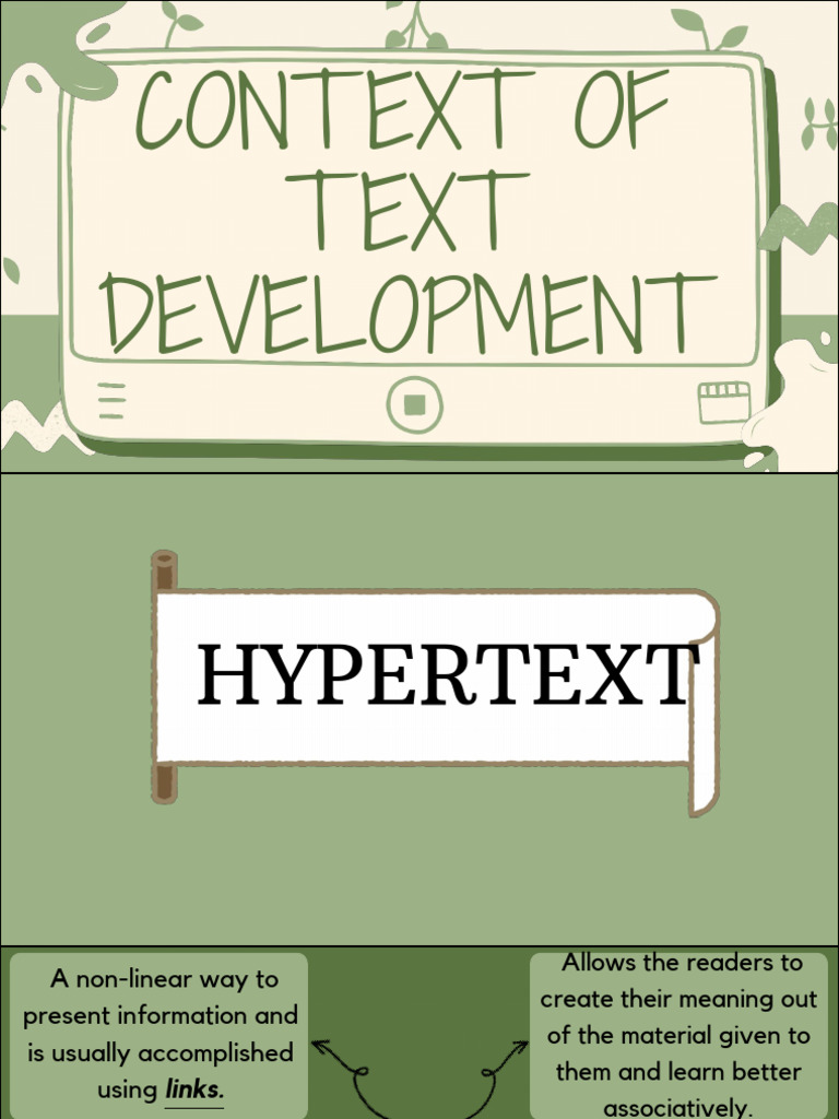 Understanding Hypertext and Intertextuality | PDF | Hyperlink | Hypertext