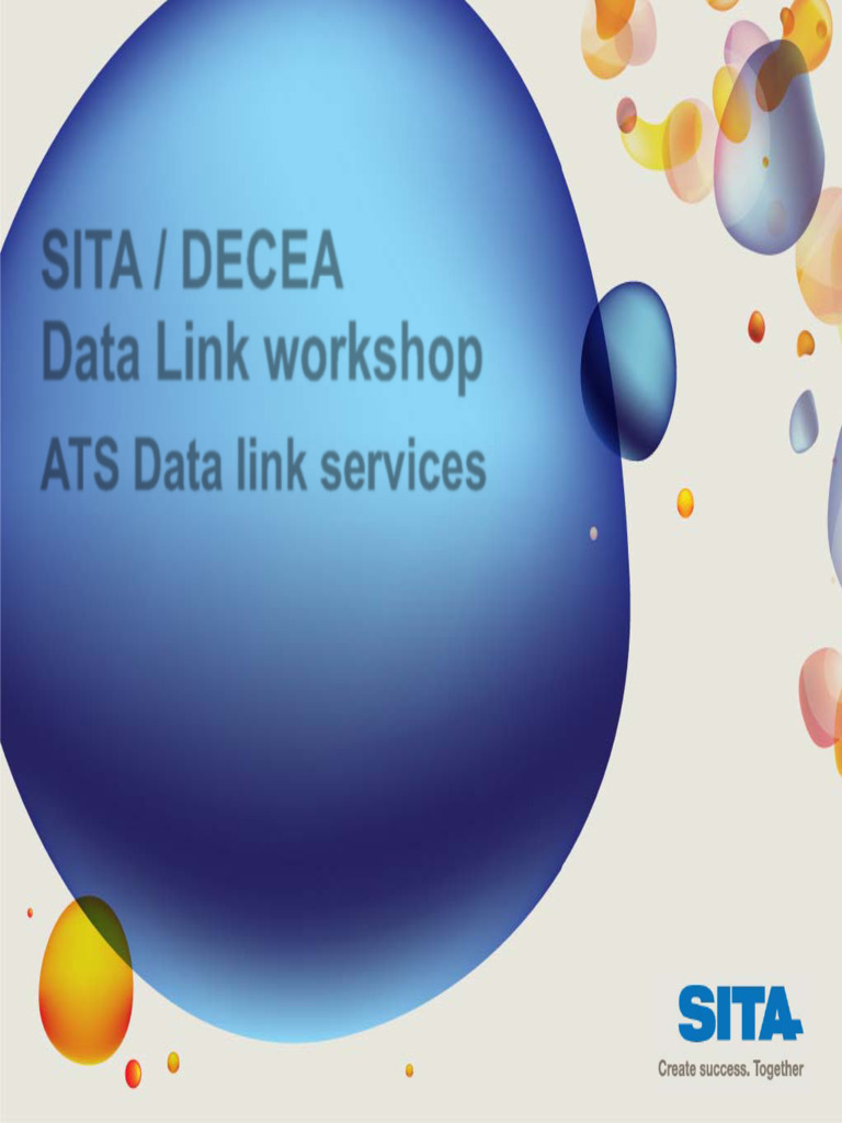 Item #2.2 - ATS Data link services | PDF | Telecommunications | Aviation