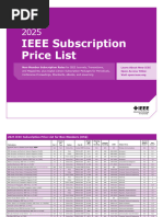 IEEE Article Processing Charges List | PDF | Electronics | Computing