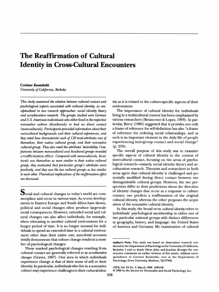 Artigo 1 - P. Multicultural | PDF