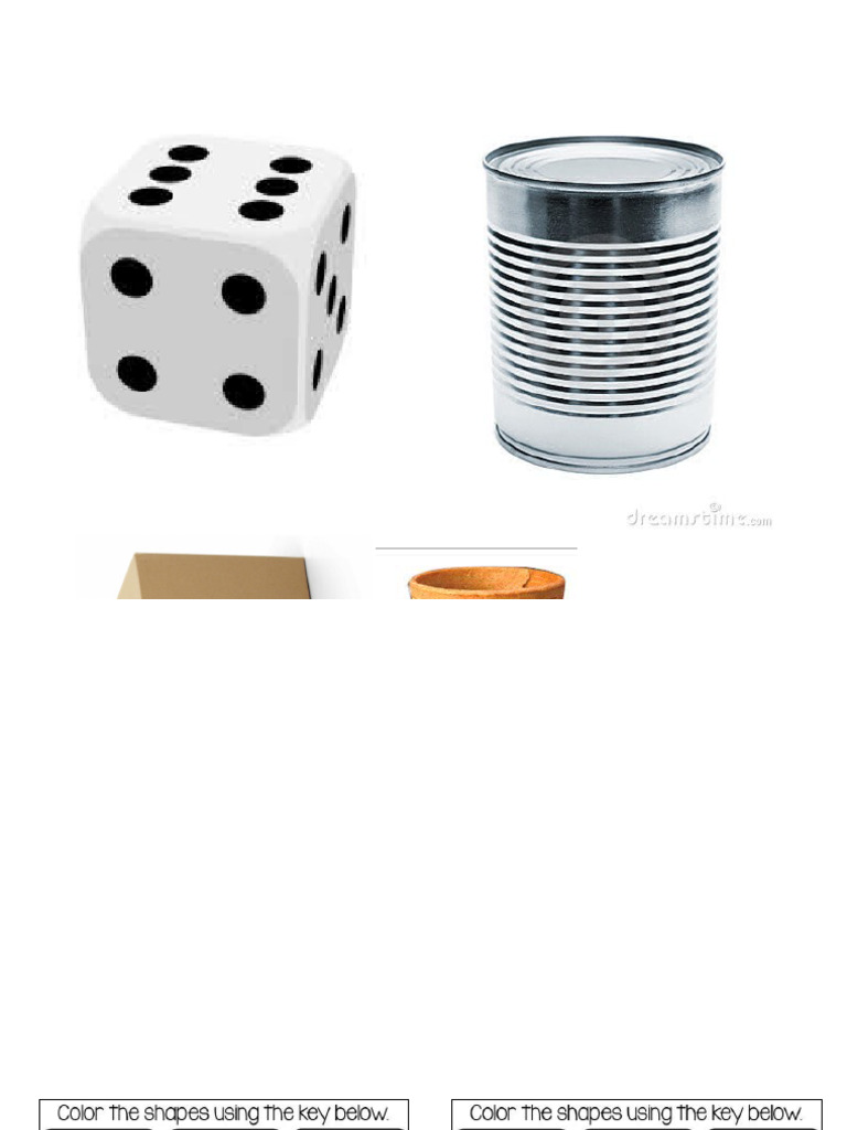 Math Activity 3-Dimensional | PDF