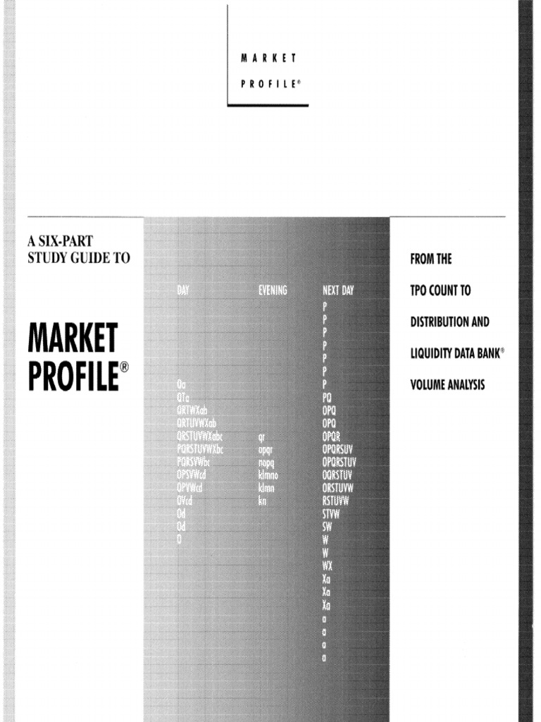 Market Profile Handbook (PD (pg1-50) | PDF | Market (Economics) | Prices