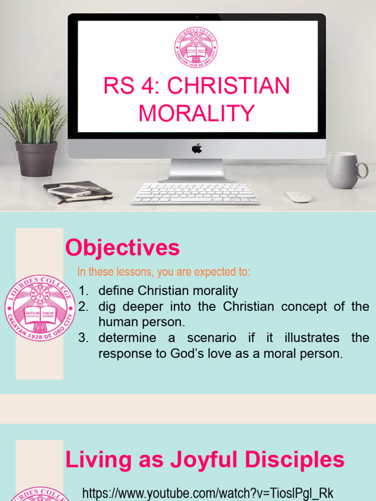 Understanding Christian Morality Concepts | PDF | Catholic Church | Jesus
