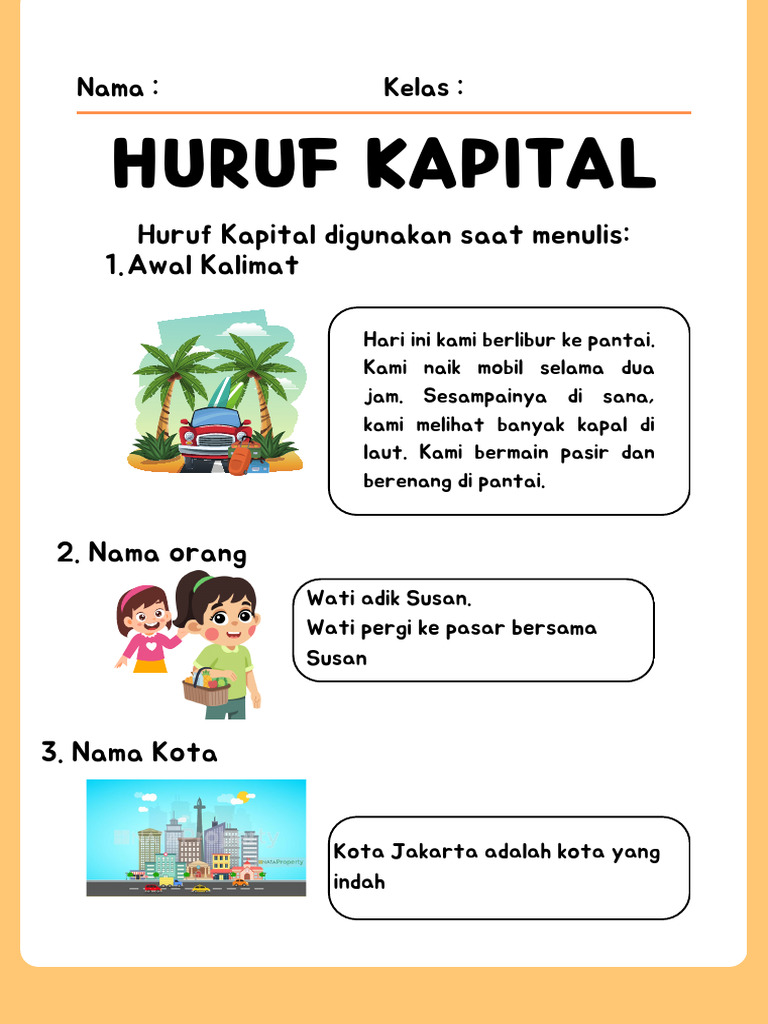Penulisan Huruf Kapital yang Benar | PDF